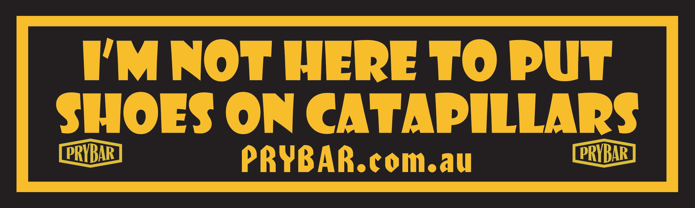 Caterpillar - Toolbox/Bumper Sticker – PRYBAR